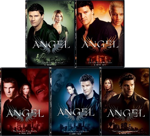 ANGEL COMPLETE SERIES SEASONS 1-5 New 30 DVD 1 2 3 4 5 Buffy Vampire ...